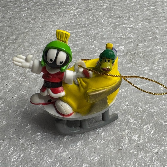 Hallmark | Holiday | Hallmark Looney Tunes Marvin The Martian K9 Sled ...